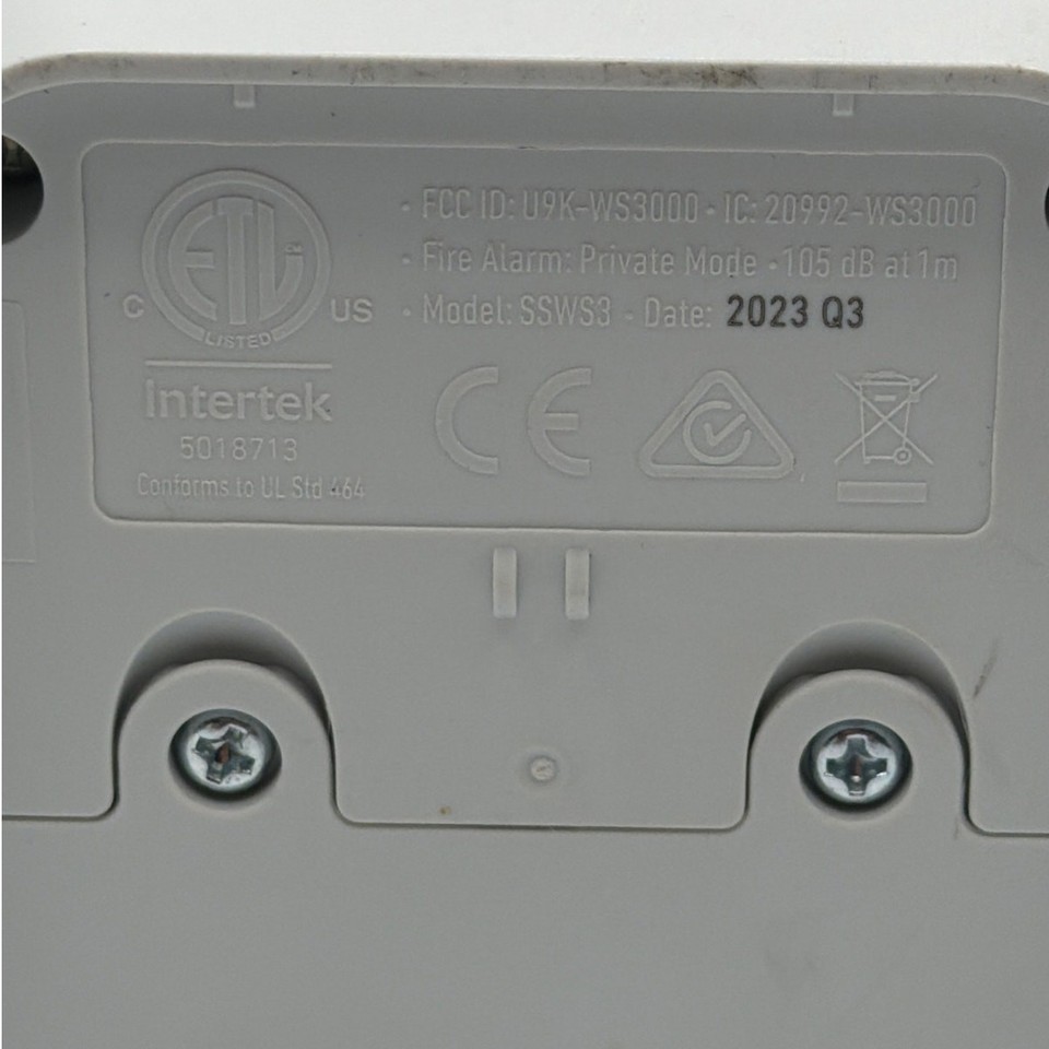 SimpliSafe Extra Siren 105dB Security System SSWS3 | eBay