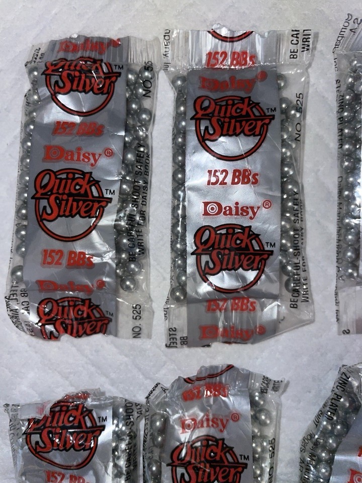 Vintage 1987 Daisy Red Ryder BB Strongbox 5000 BB's W/ 18 Paks Quick Silver Full | eBay