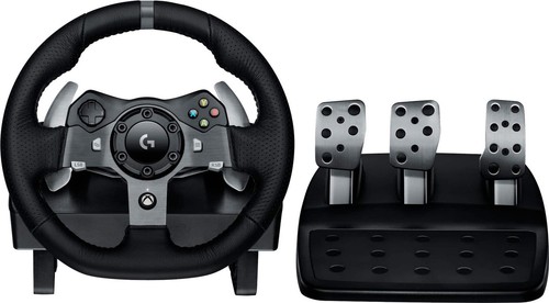 Logitech - G920 Driving Force Racing Wheel and Pedals for Xbox Series X ...