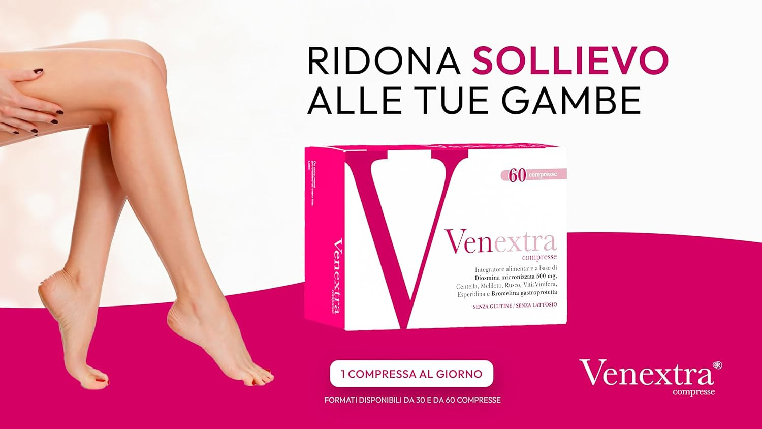 Integratore Microcircolo Diosmina 60 cpr per Vene Varicose e Gambe