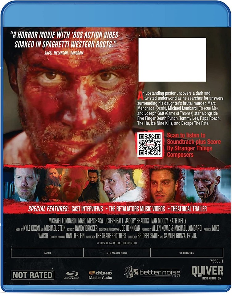 The Retaliators (Blu-ray) Joseph Gatt Marc Menchaca Michael Lombardi ...