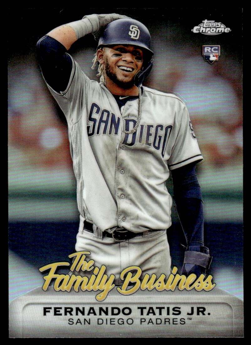 2019 Topps Chrome Update Edition The Family Business Fernando Tatis Jr ...