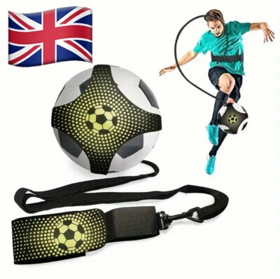 Football Self Training Kick Practice Trainer Aid Equipment Waist Belt ...