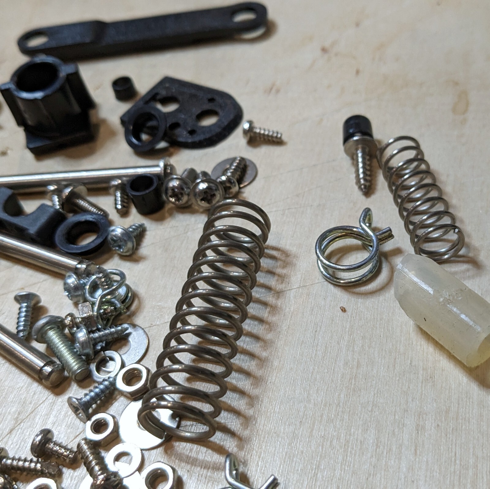 Screws, Springs, Rods, and Odd Parts from Beelicious BAF-801 Oven ...