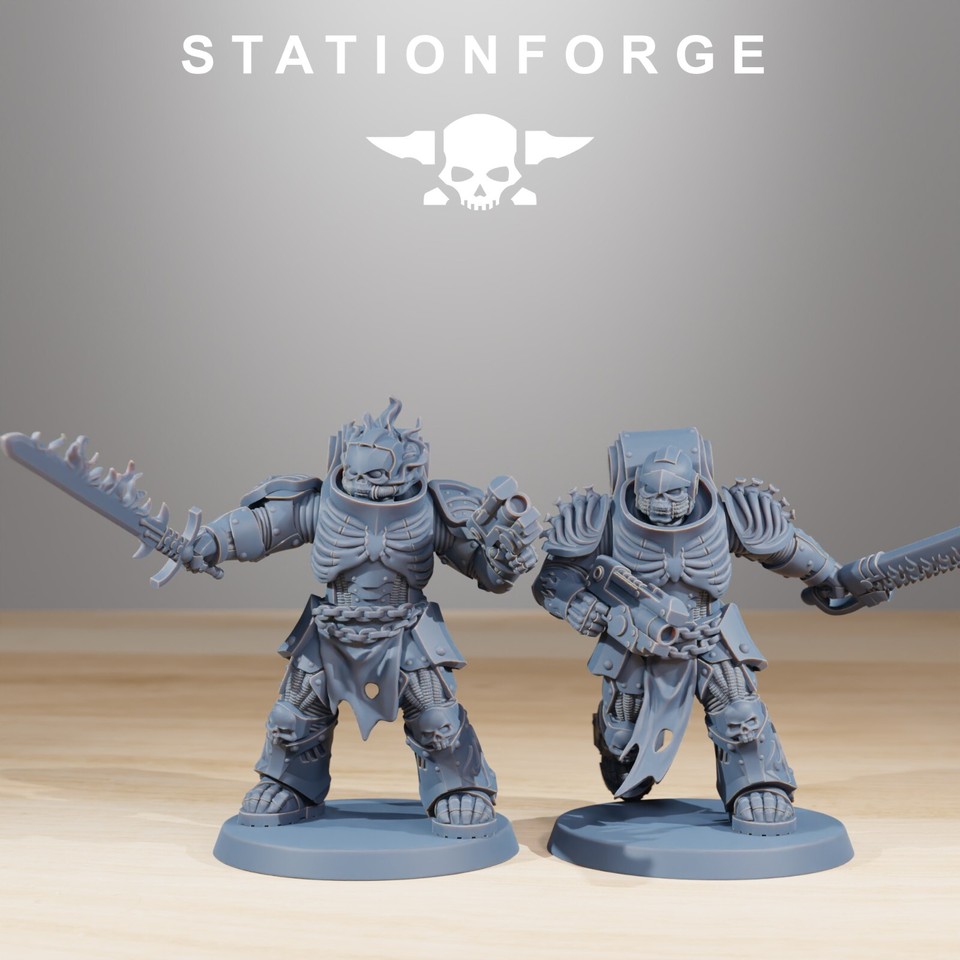Stationforge Miniatures Socratis Doom Reaper Tabletop Sci Fi Grim Dark ...