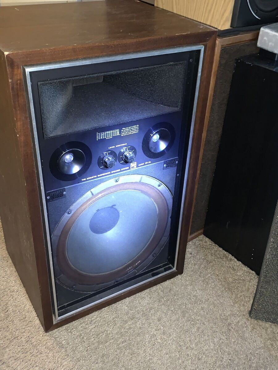 RARE 1970's Audio Living From Crysler Corp, Loud Speaker CE RARE 1970's Audio Living From Crysler Corp, Loud Speaker CE