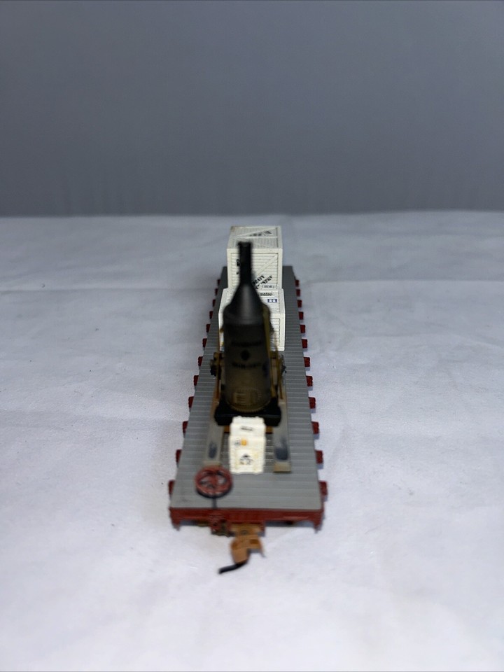 Ertl 4979 HO Scale Atlantic Coastline 50 Ton 40' Flat Car # 76229 W ...