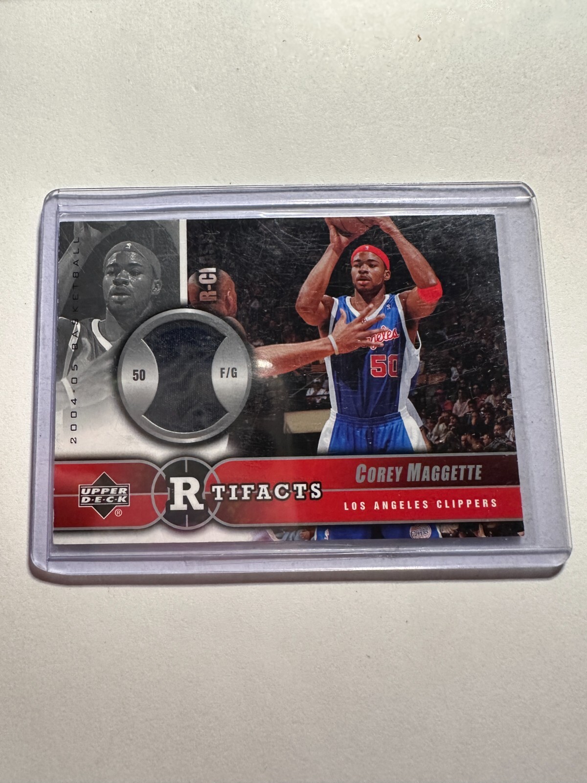 K17,168 - 2004-05 Upper Deck R-Class R-Tifacts #CM Corey Maggette ...