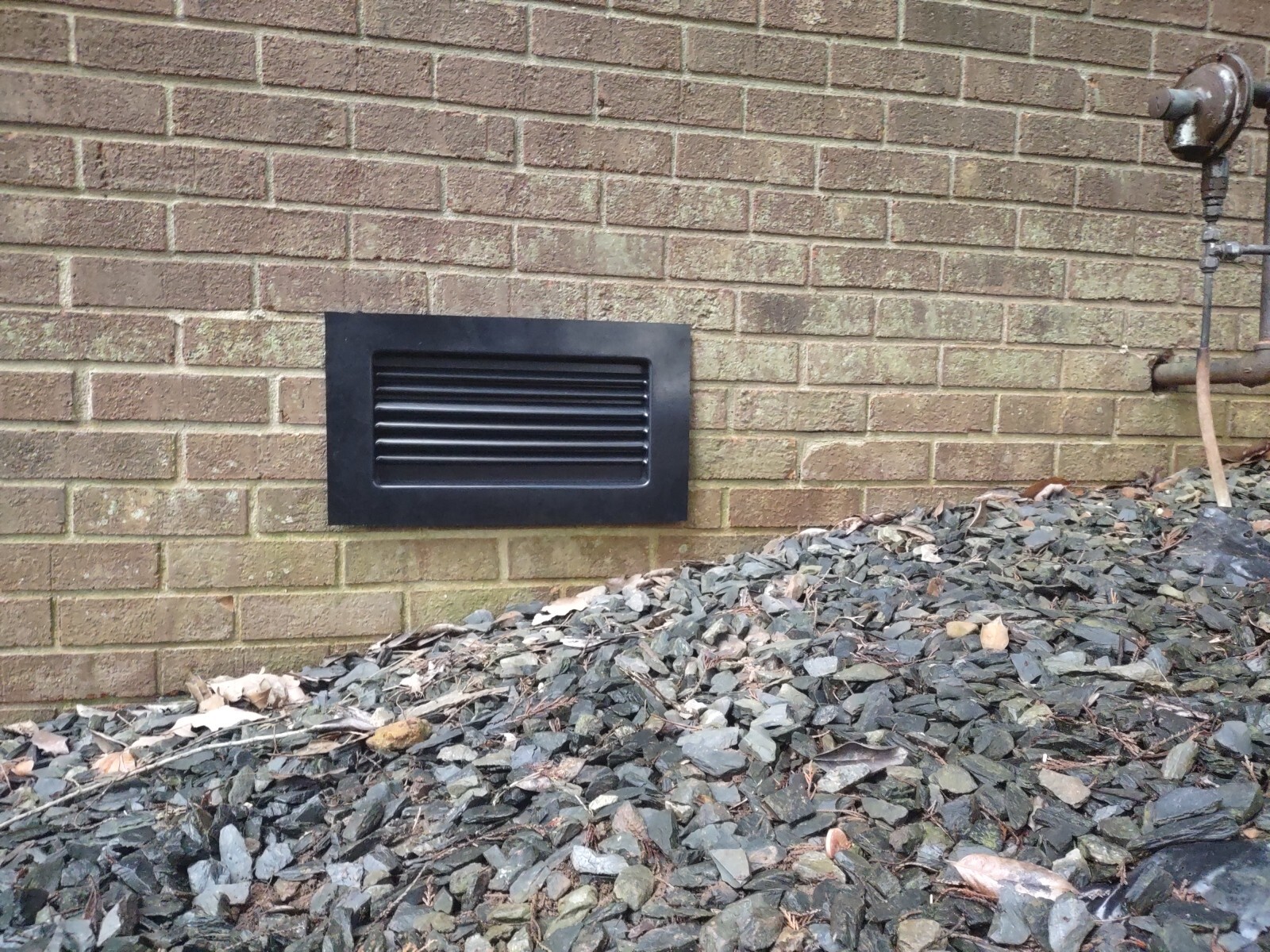 4- Crawl Space, Foundation Vent Covers. 4 pieces Black ABS Plastic W/Uv ...