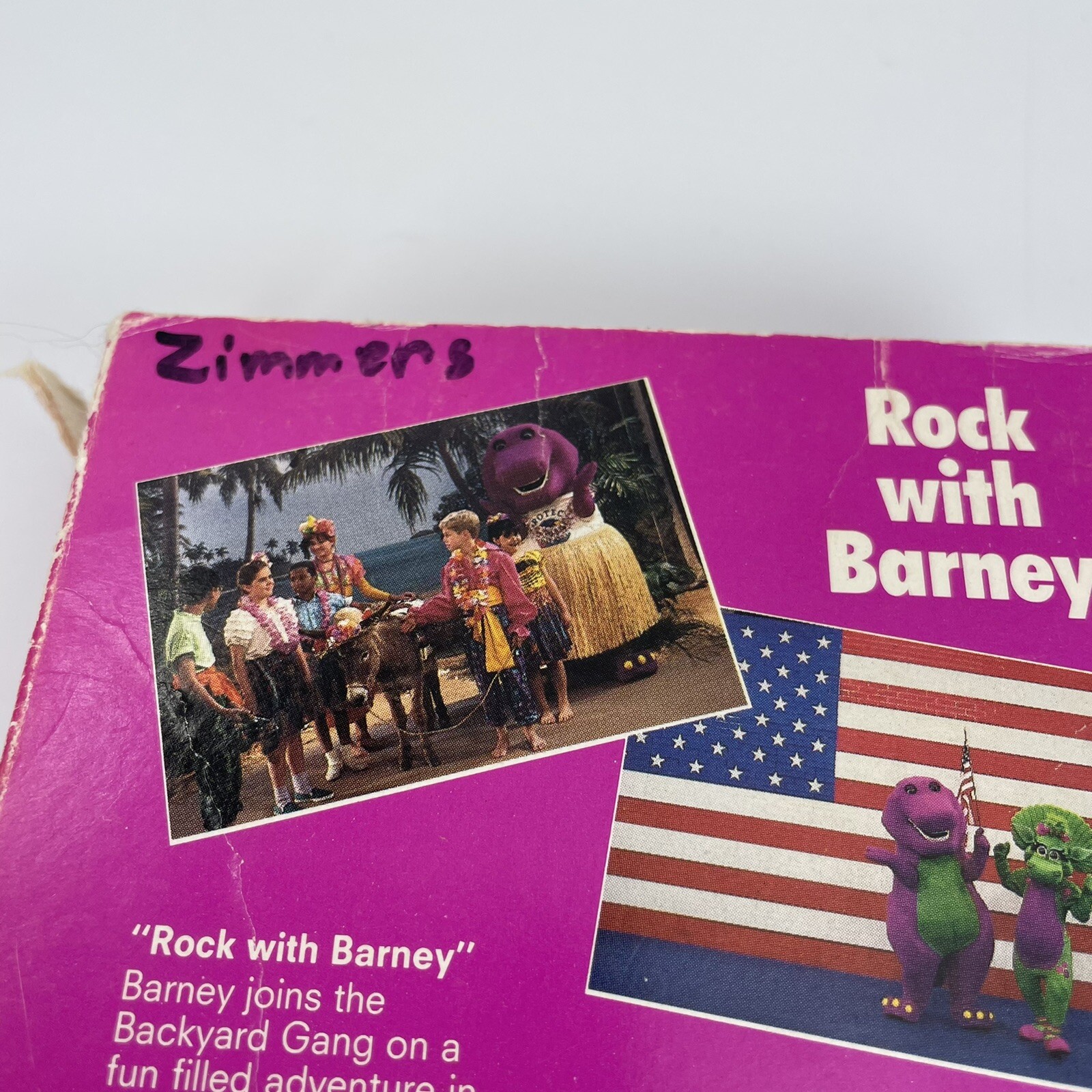 Barney & Friends Rock With Barney VHS Video | Grelly USA