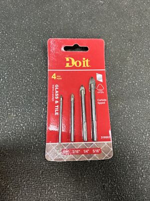 Do it Glass & Tile Bit Set (4-Piece) 456831DB SIM Supply, Inc. 456831DB ...