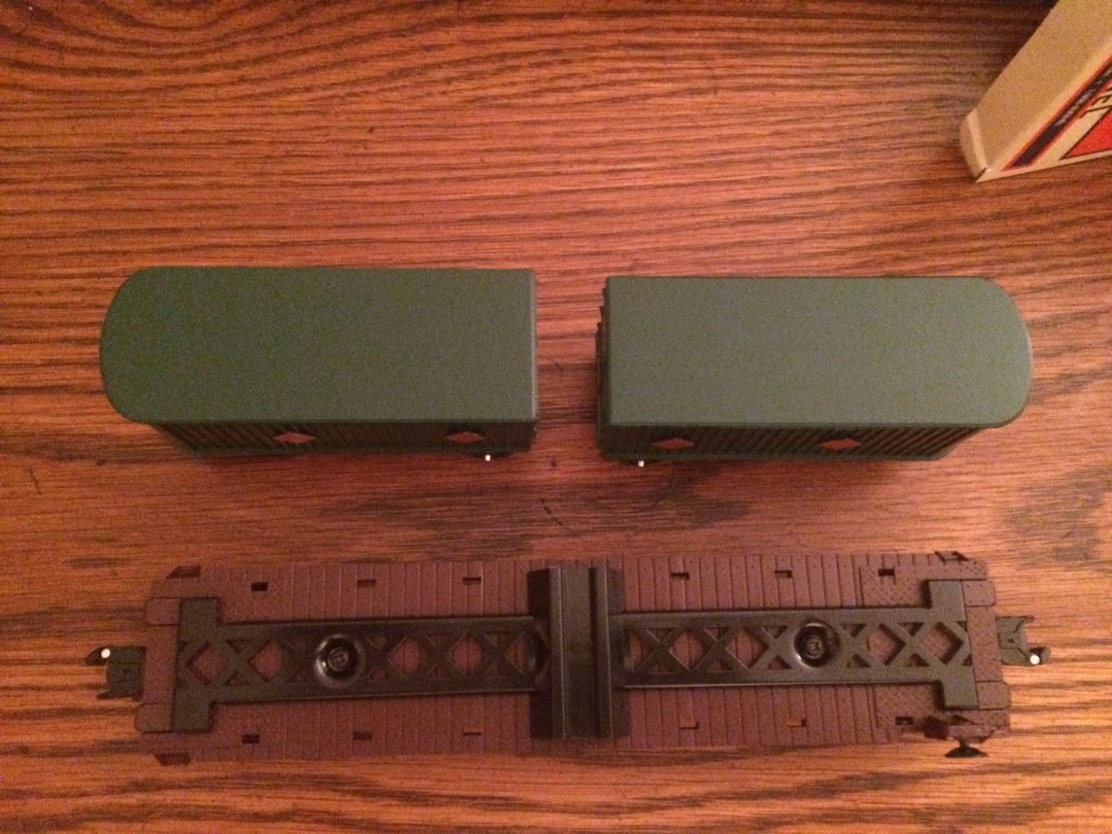 Lionel 26672 Pennsylvania Flat Car with REA Trailers New in Box! | eBay