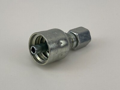 Parker 1C343-6-4 6 MM Female Ball Nose Swivel X 1/4 Inch Hose Steel ...