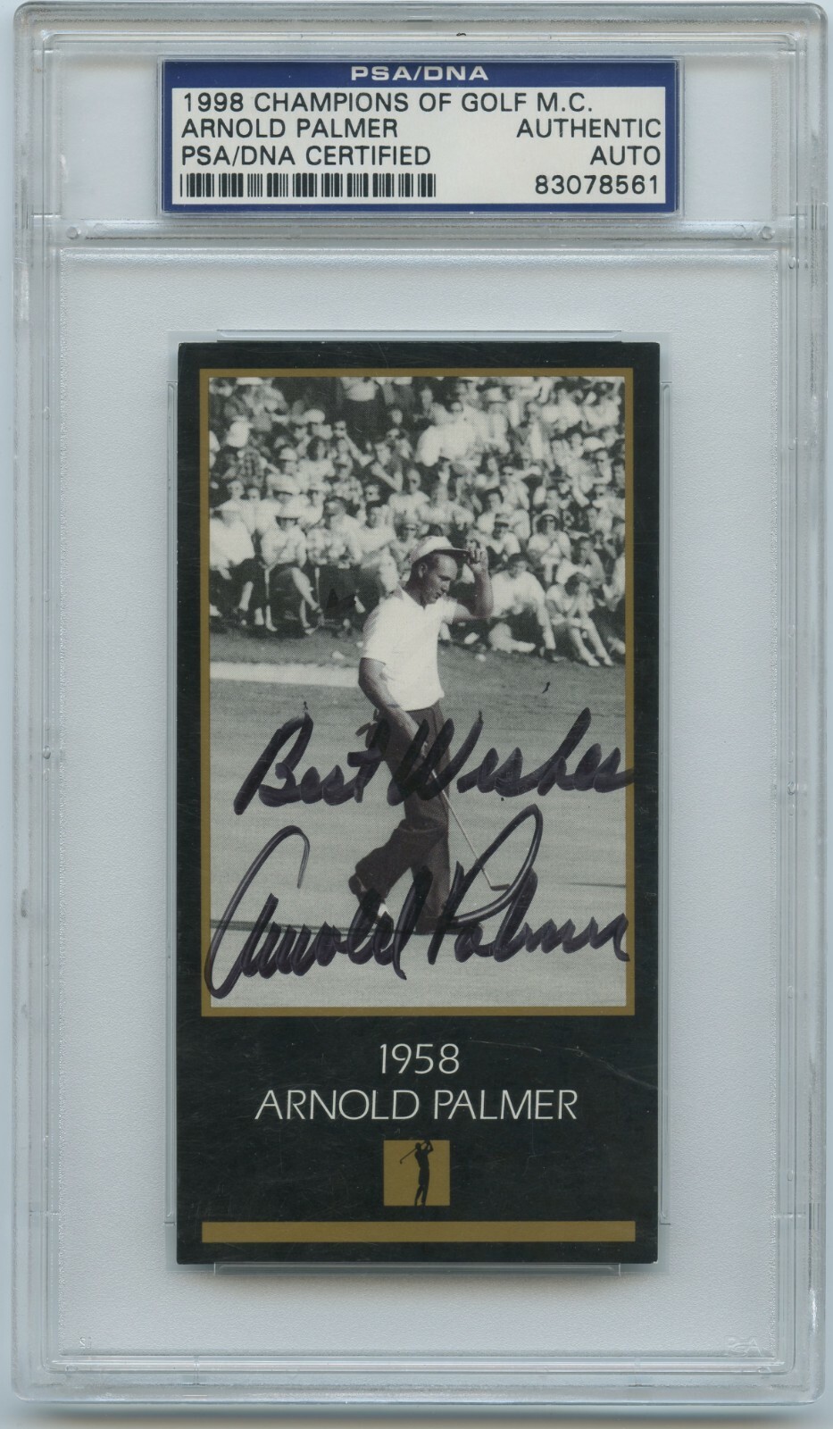 Arnold Palmer Golf Memorabilia & Signed Golf Collectibles