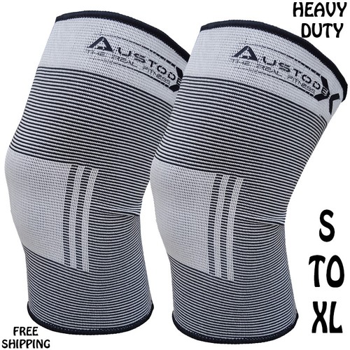 Elastic Knee Brace Strap Guard Support Sleeve Leg Muscles Protection ...