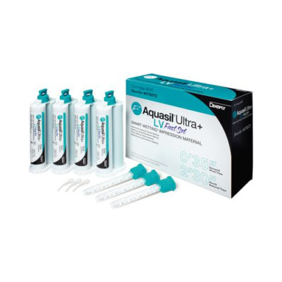 Dentsply 678672 Aquasil Ultra+ LV Low Viscosity Fast Set Cartridges 4 ...