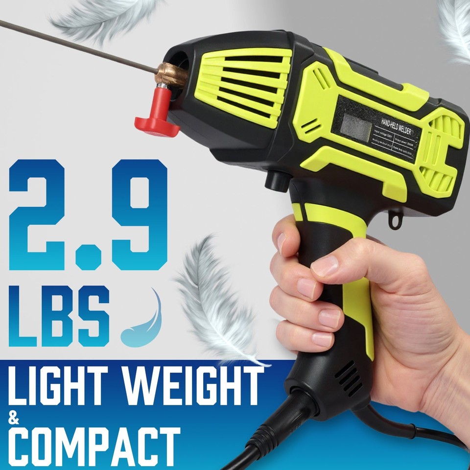 220V 4600W Electric Handheld Arc Welder Welding Adjustable Digital ...