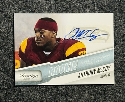 Anthony McCoy 2010 Panini Prestige Draft Picks RC Autograph Rookie Auto /999 | eBay