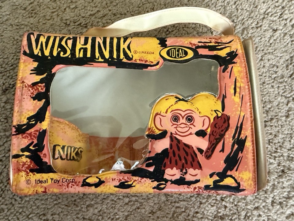Lot Vintage Wishnik Troll Dolls And Case 1960s Uneeda | eBay