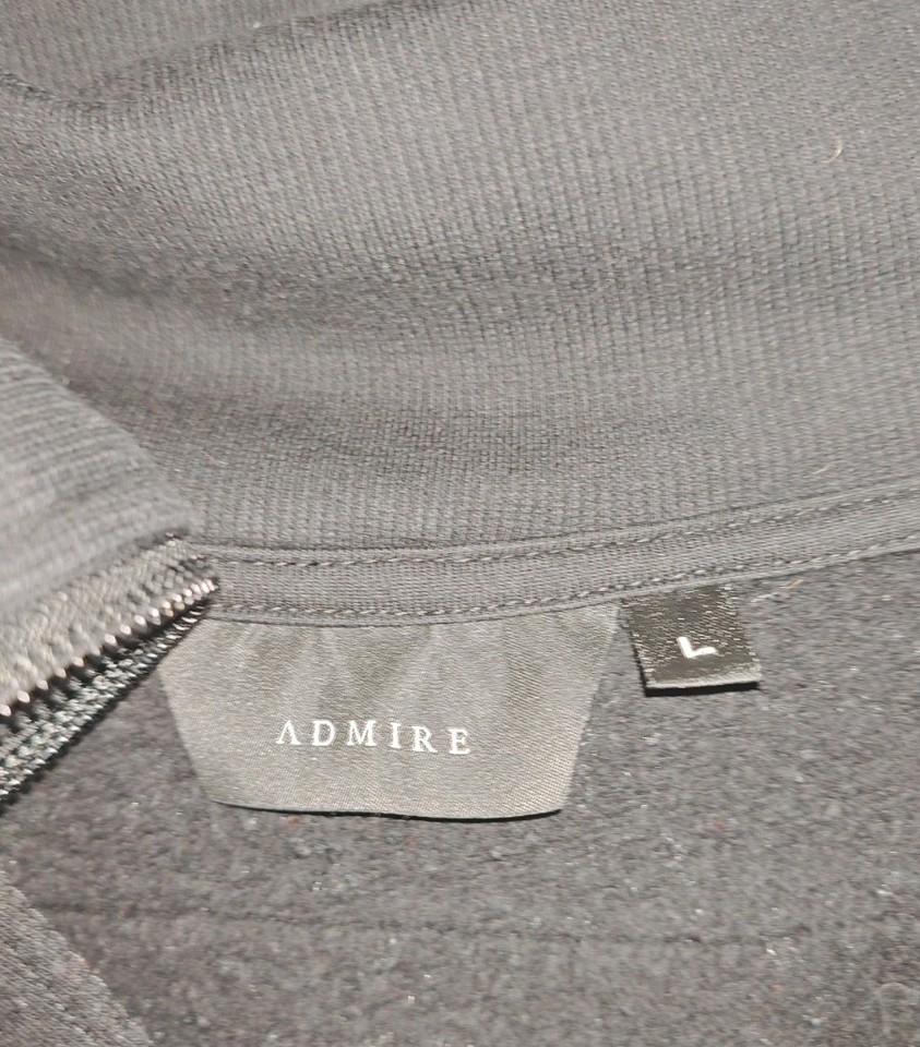 Admire Industrial Hoodie Mens Black Street cyber punk urban wear size M ...