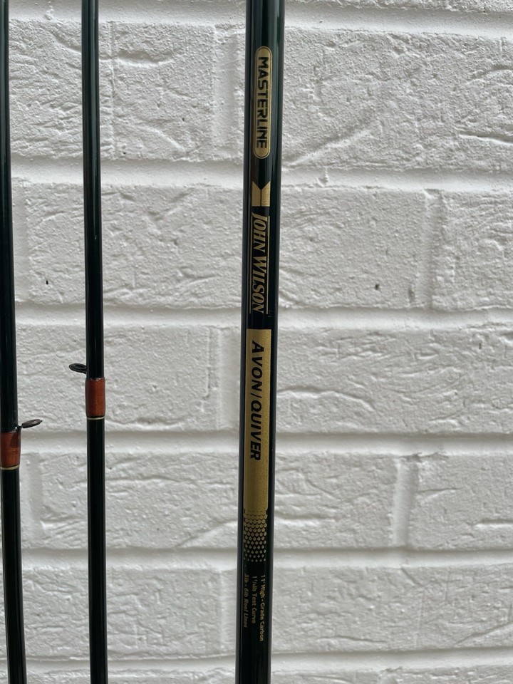 John Wilson Masterline Avon Quiver Fishing Rod 11ft Multi-Tip 1 1/4 ...