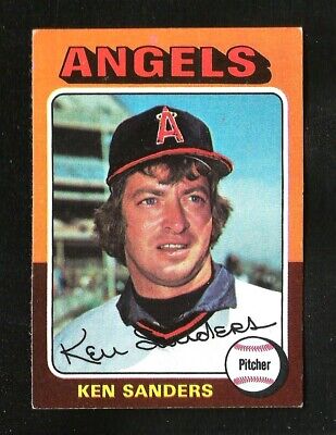1975 Topps SET BREAK #366 KEN SANDERS CALIFORNIA ANGELS (SB1) | eBay