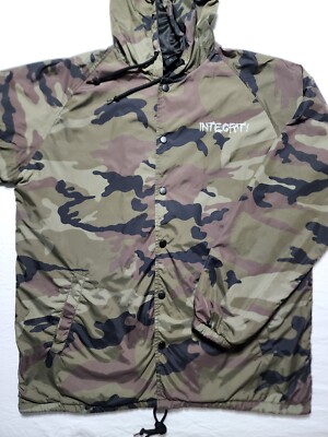 INTEGRITY 'Skull Logo' Windbreaker Size X-LARGE | eBay