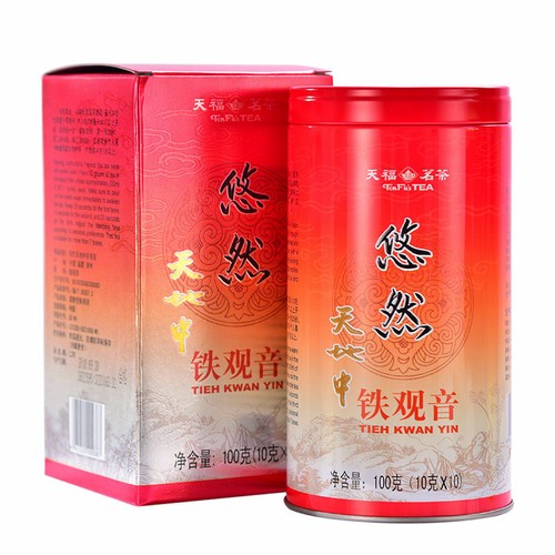 TenFu's TEA You Ran Tie Guan Yin Tieh Kwan Yin Chinese Oolong Tea 100g ...