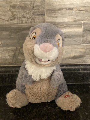 Disney Hallmark Bambi Thumper 10" Plush Moving Foot Thumpin' Thumper ...