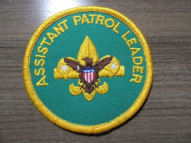 Assistant Patrol Leader Position Patch 1972-1989 IN7 | eBay