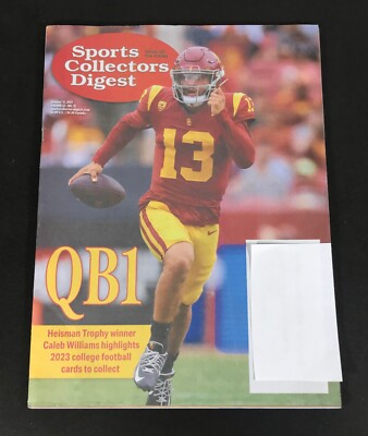 SPORTS COLLECTORS DIGEST Magazine CALEB WILLIAMS Oct 15 2023 SCD ...