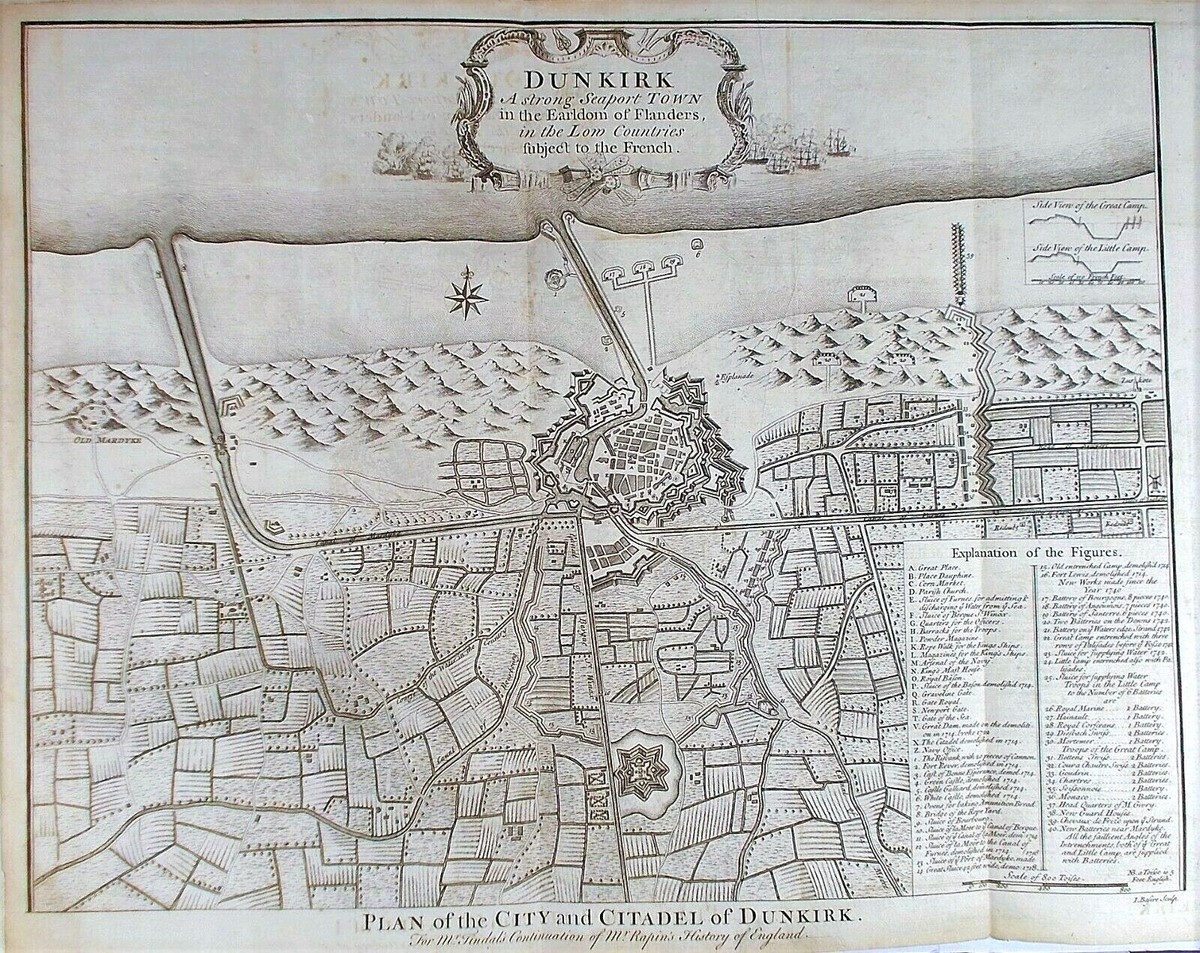 Dunkirk France Map