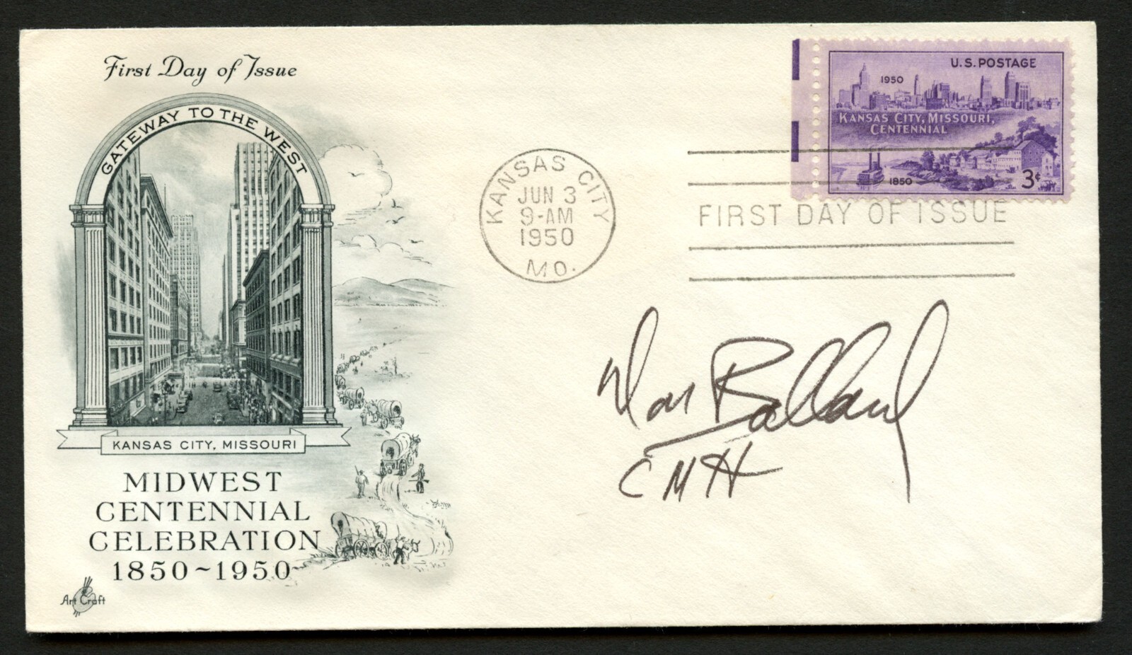 Donald Ballard signed autograph auto FDC Medal of Honor Recipient USN ...