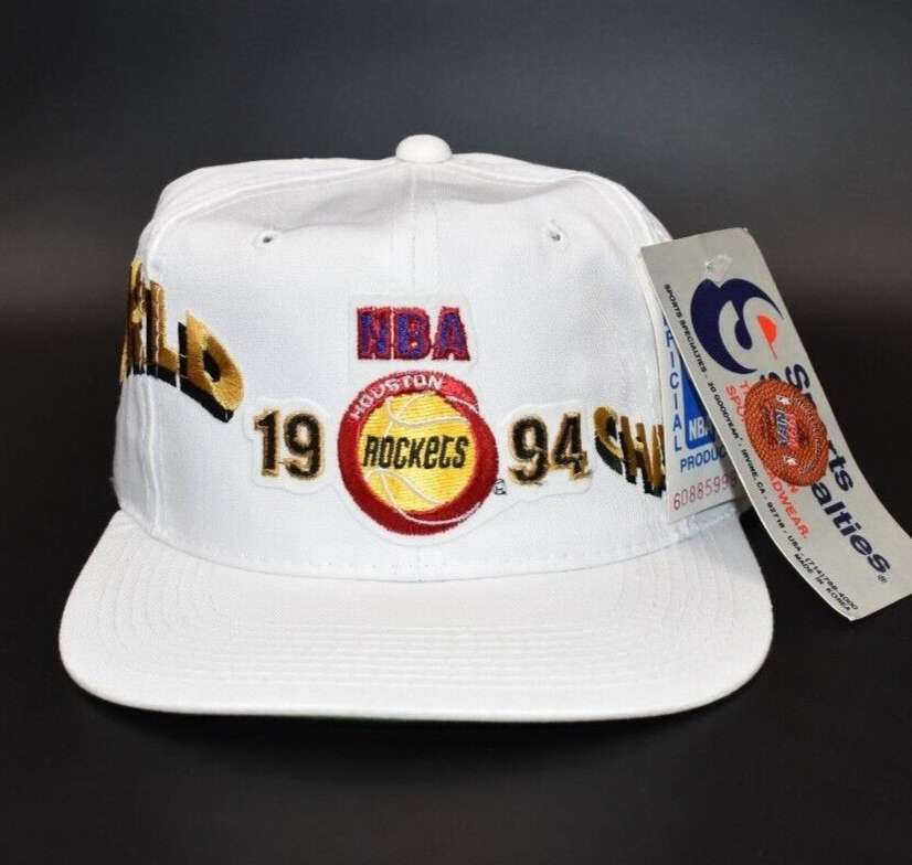 Rockets Championship Cap Mitchell & Ness Mens Houston Rockets 95