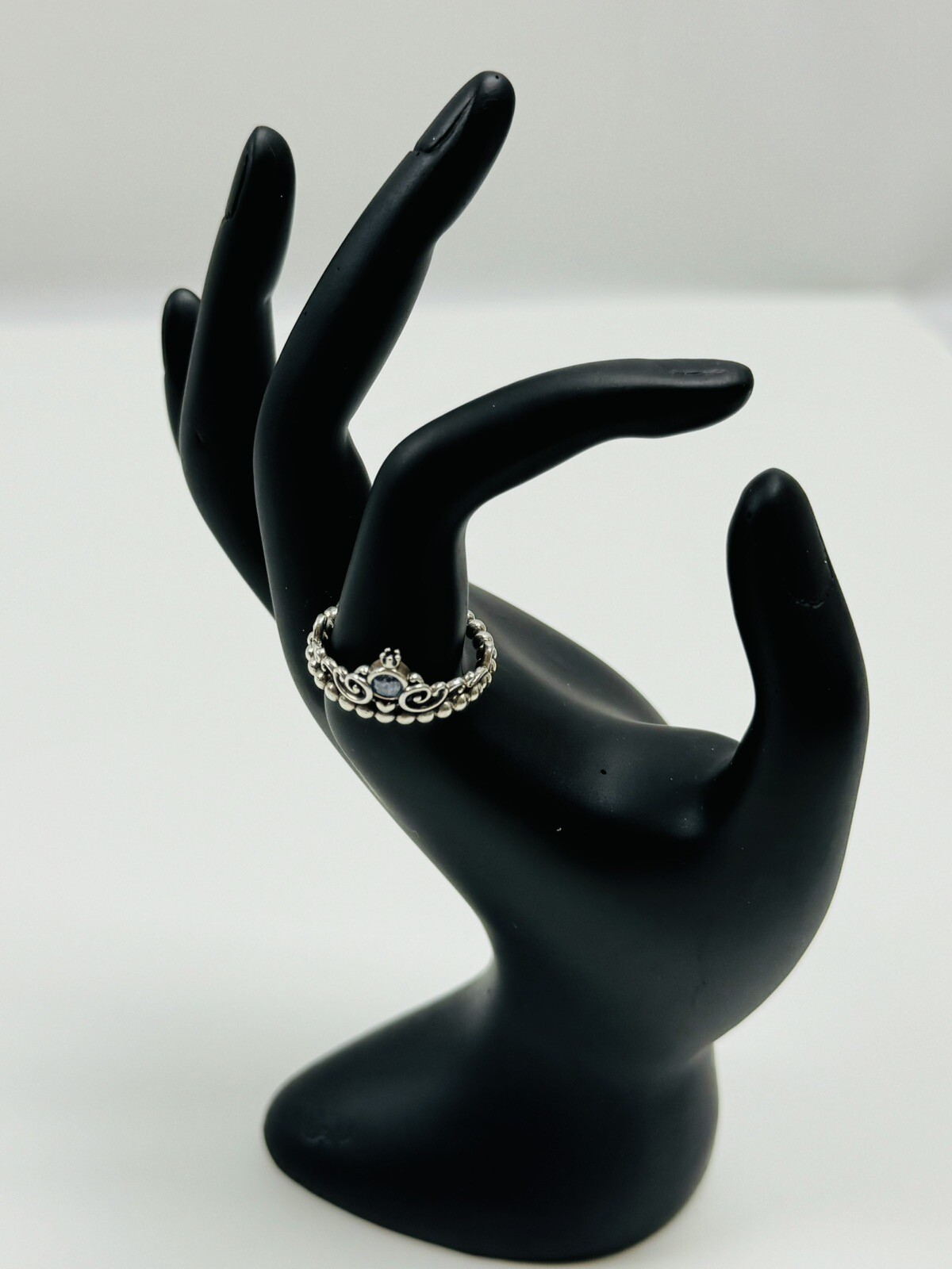 New Authentic PANDORA Disney Cinderella Blue Tiara Ri… - Gem