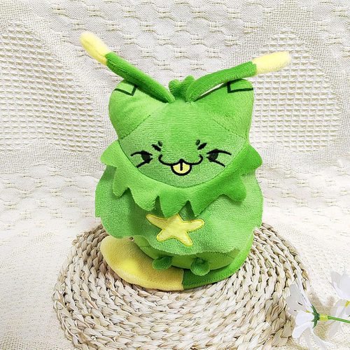 Gnarpy Regretavator Plush 8.6"" Green Alien Cat Plushies Toy for Boys ...