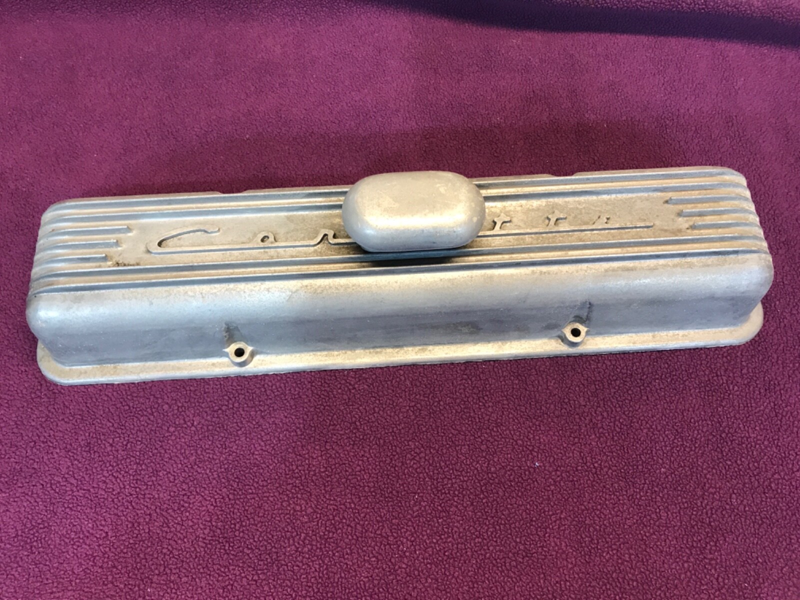 1960 - 1972 CORVETTE VALVE COVER SBC OE GM 3767493 327 350 CORVETTE 1 ...