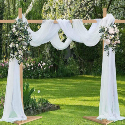 Sturdy Wedding Arch Stand Chic Garden Flower Rack Party Graduation ...