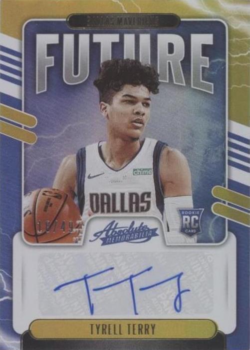 2020-21 Panini Absolute Memorabilia - Future Signatures Tyrell Terry # ...