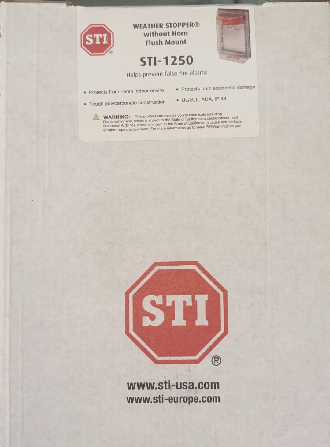 STI-1250 Weather Stopper - Flush Mount without stopper | eBay