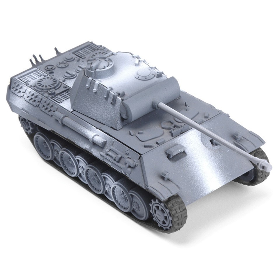 DIY WWII German Leopard A Type Tank 4D Unassembled Model 1:72 Military ...