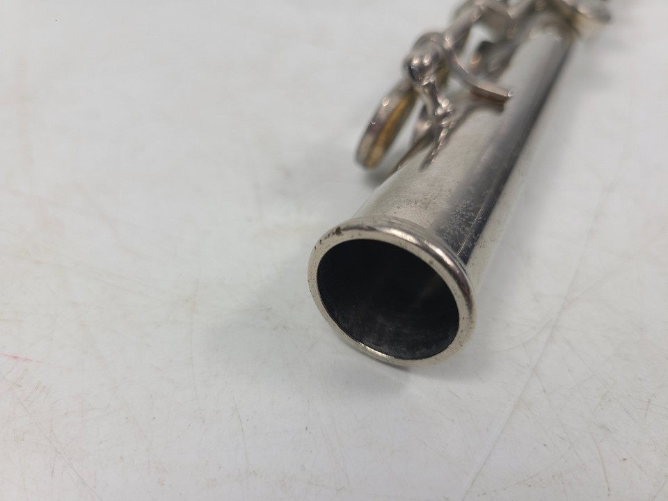 Vintage Bundy Selmer Silver USA Flute Instrument | eBay