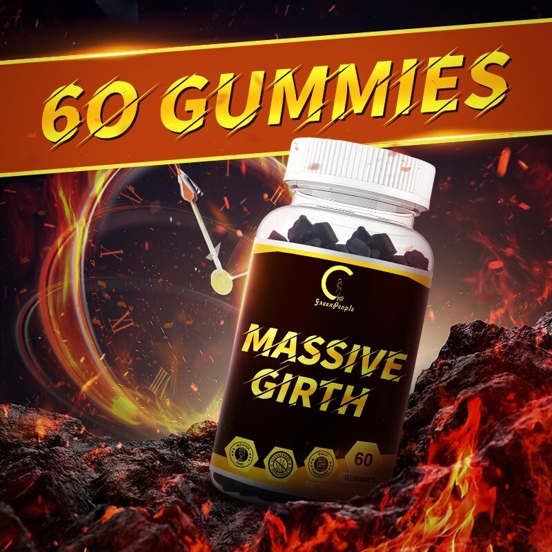 Massive Girth Gummies, Grow Naturally Enlarge Male Enhancing Supplement ...