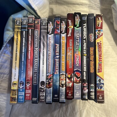 Power Ranger Dvds Lot Of 13 | eBay