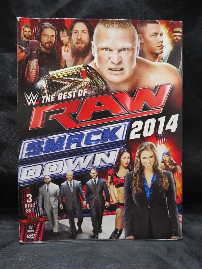 DVD The Best of Raw Smack Down 2014 3 Disc. 651191953912 | eBay