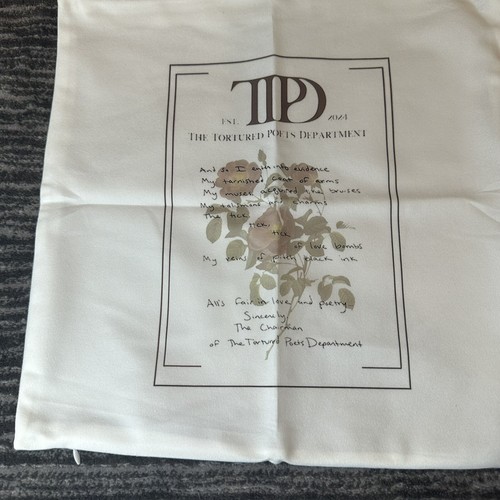 Throw Pillow Cover Taylor Swift Inspired TTPD Letter Of Evidence Pillow ...
