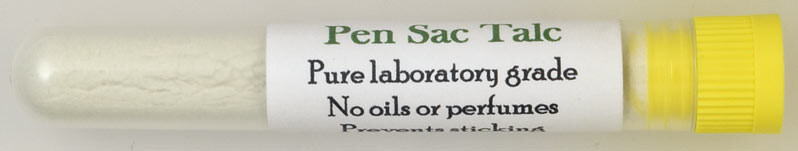 Pen sac talc, laboratory grade, dry lubricant & preservative for rubber ...