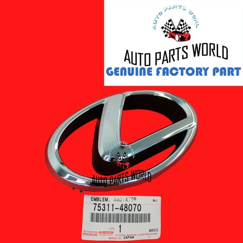 NEW GENUINE OEM LEXUS RX330 RX350 LS430 FRONT GRILLE CHROME EMBLEM ...