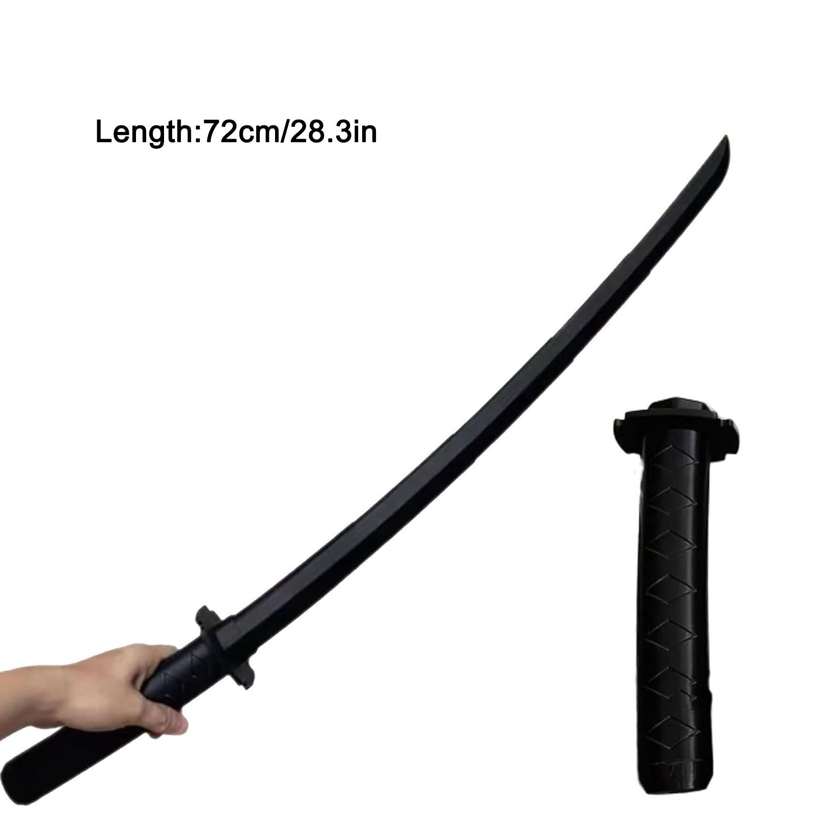 3D Printed Gravity Retractable Samurai Sword Model Toy Telescopic ...