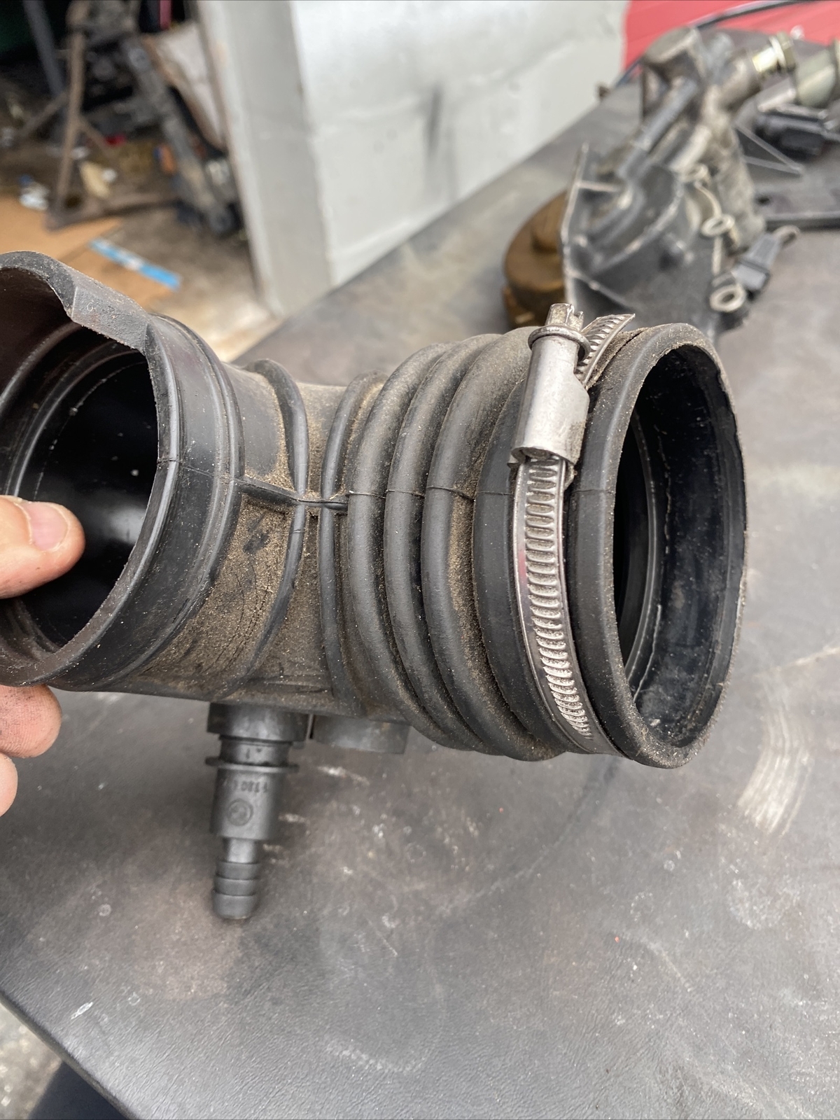 M50 S50 Genuine Air Intake Pipe Hose Rubber Boot BMW 325is E36 M3 OEM ...